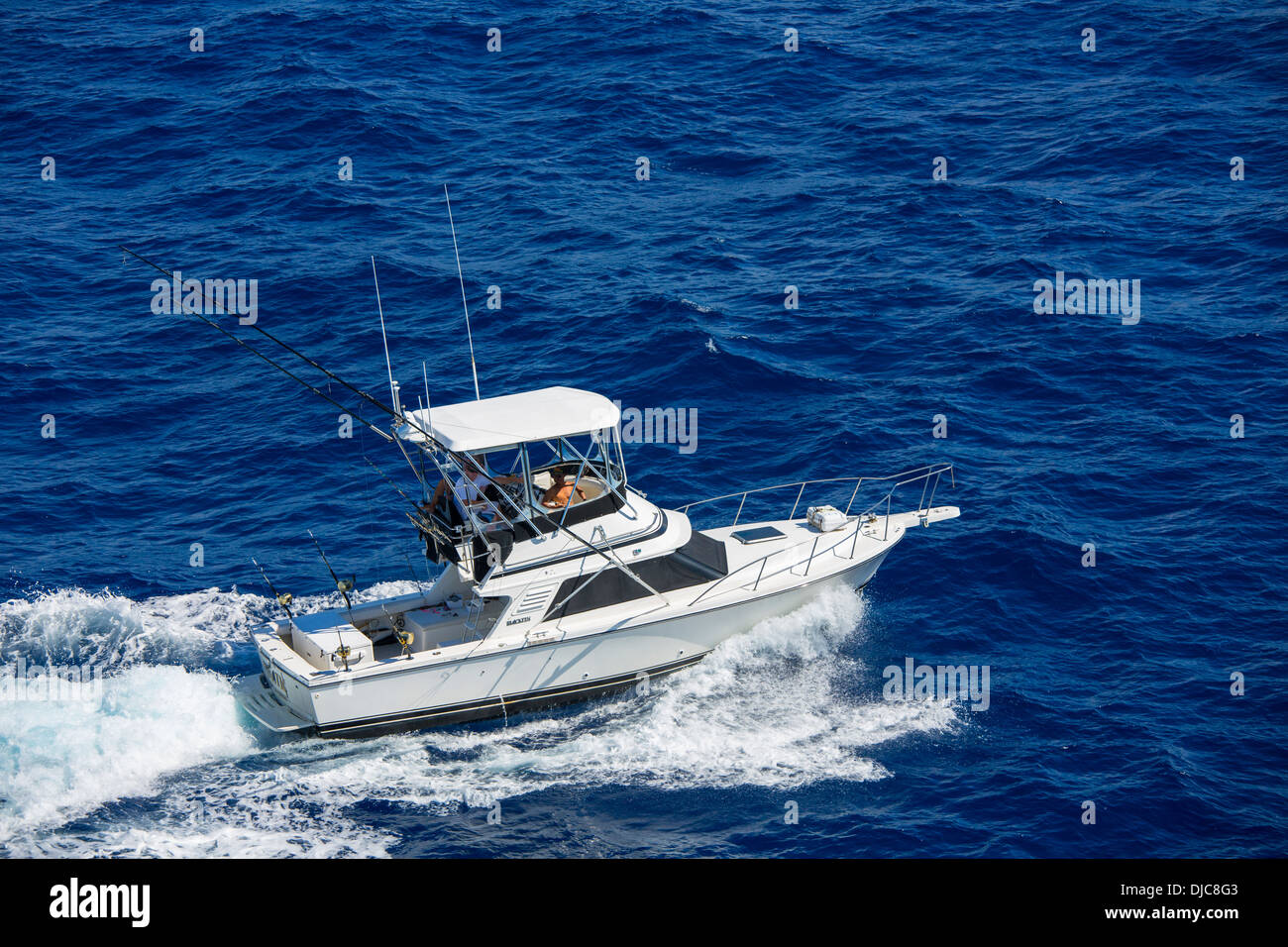 Deep Sea Sport Fishing, Oahu, Hawaii Stock Photo - Alamy