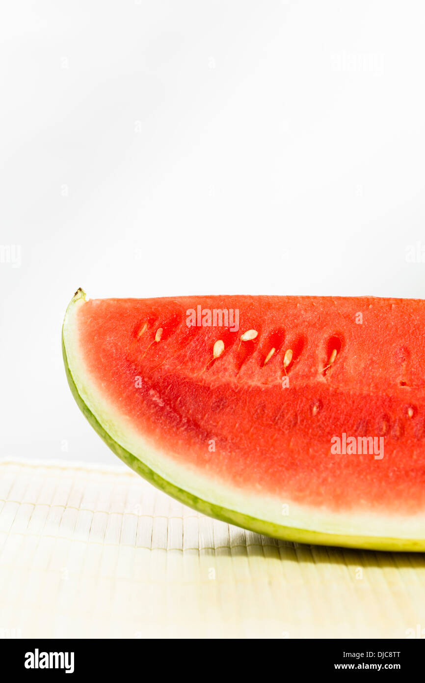 watermelon on white Stock Photo - Alamy