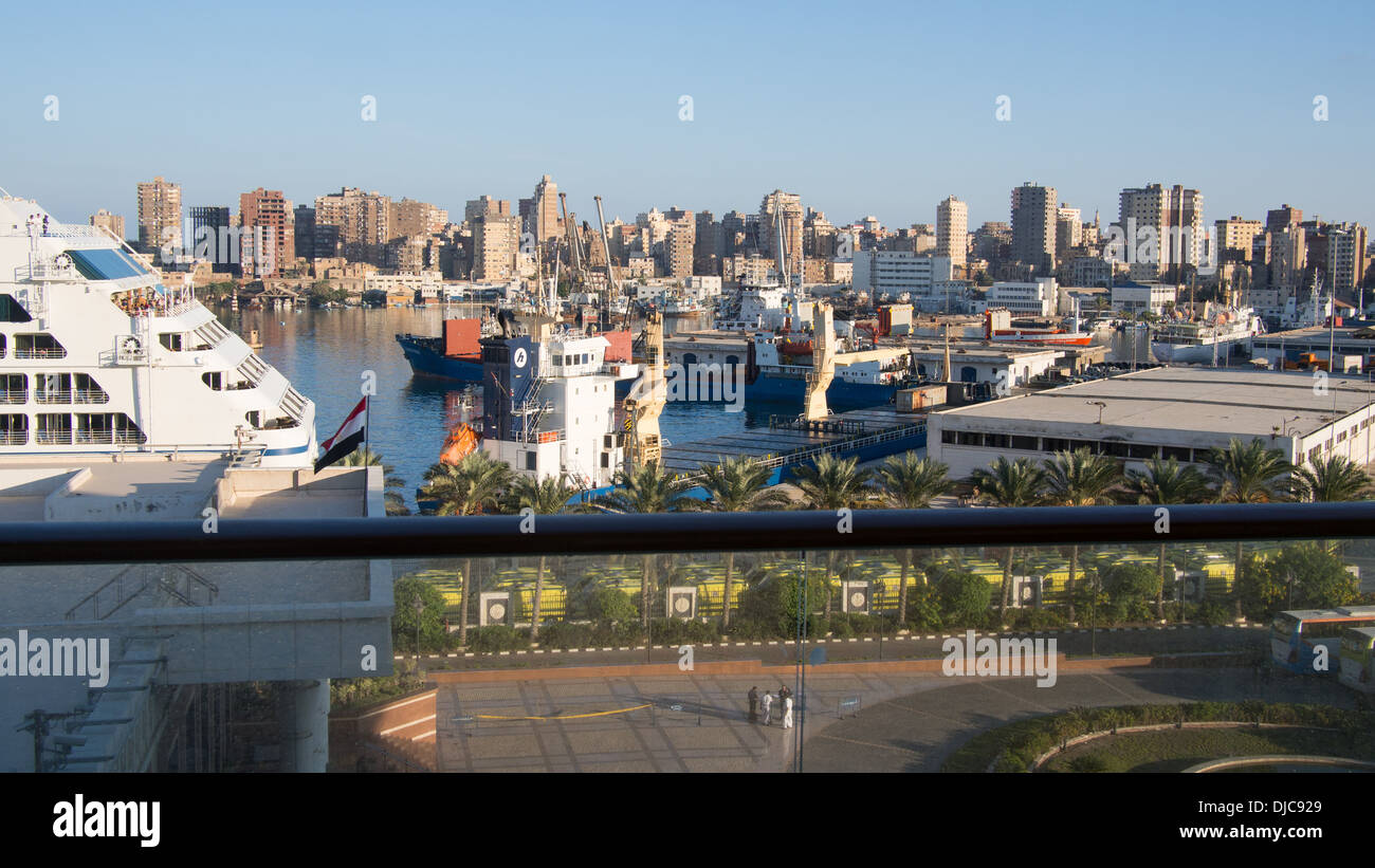 Alexandria port hi-res stock photography and images - Alamy