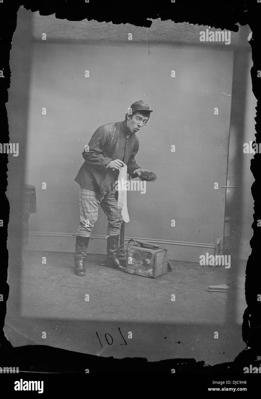 A still of an actor from an unknown production, possibly a film or ...