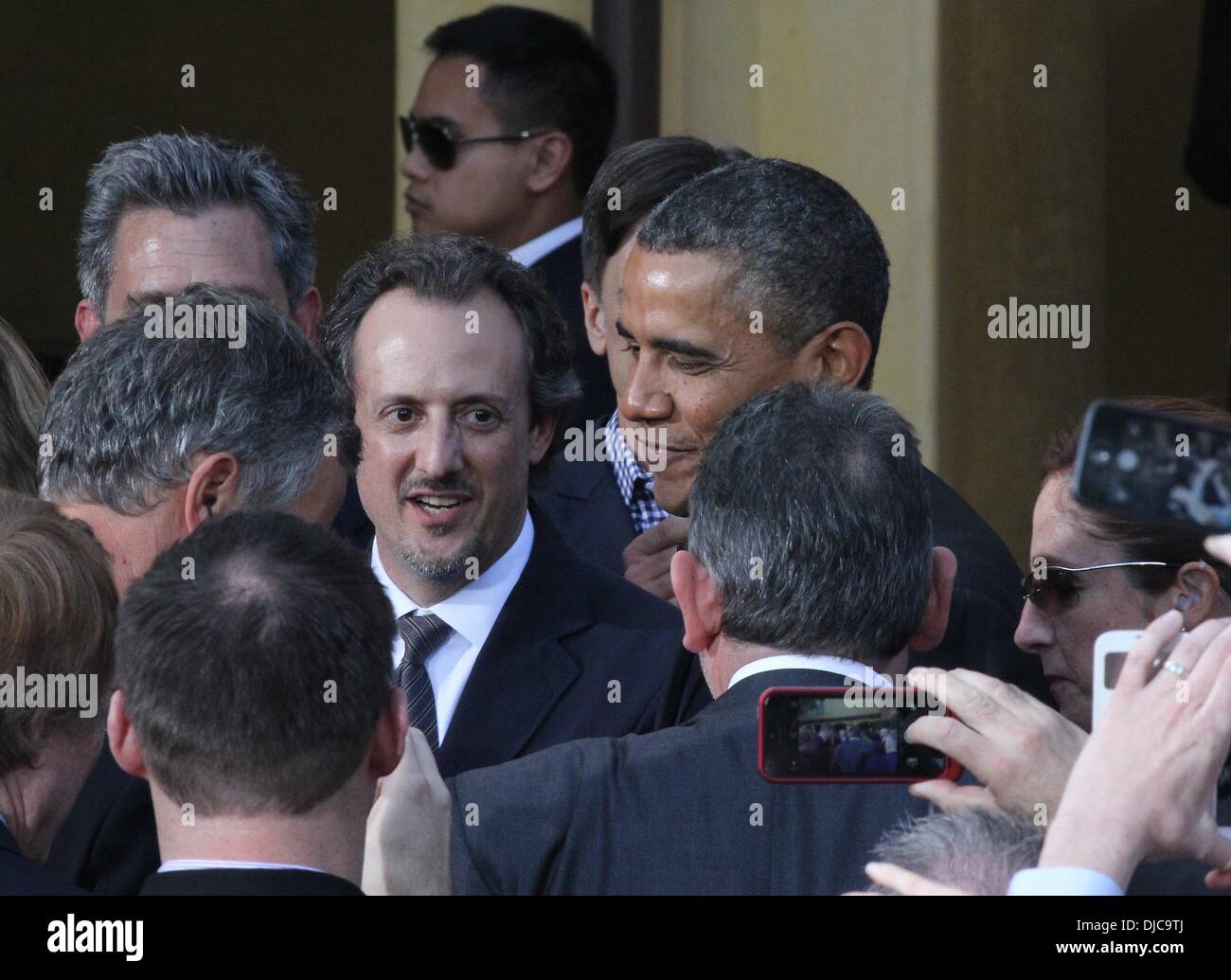 Los Angeles, California, USA. 26th Nov, 2013. President Barack Obama ...
