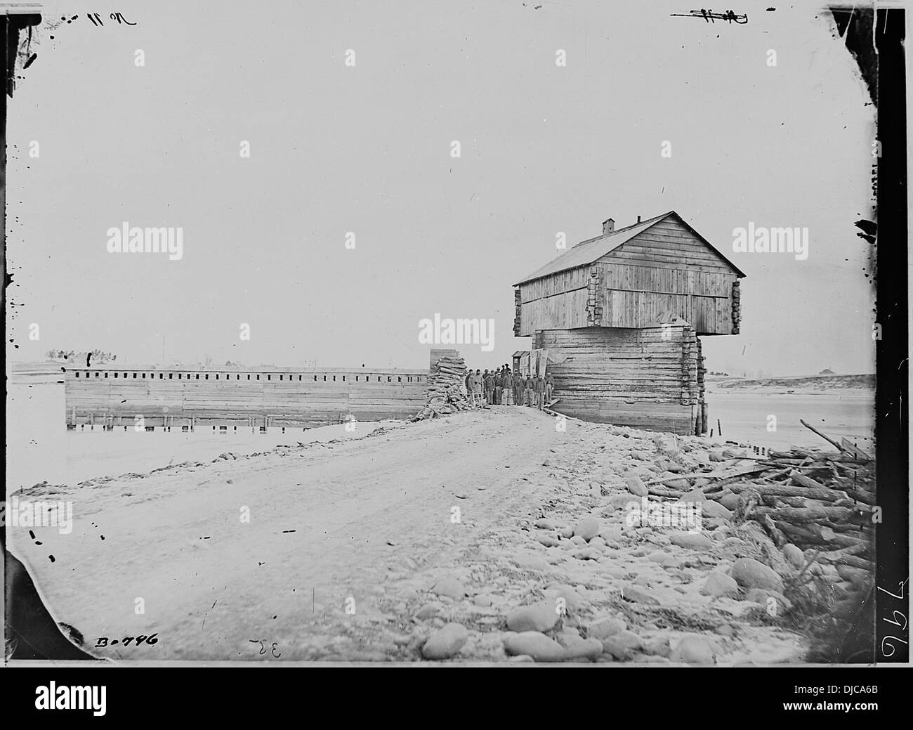 Blockhouse Black and White Stock Photos & Images - Alamy