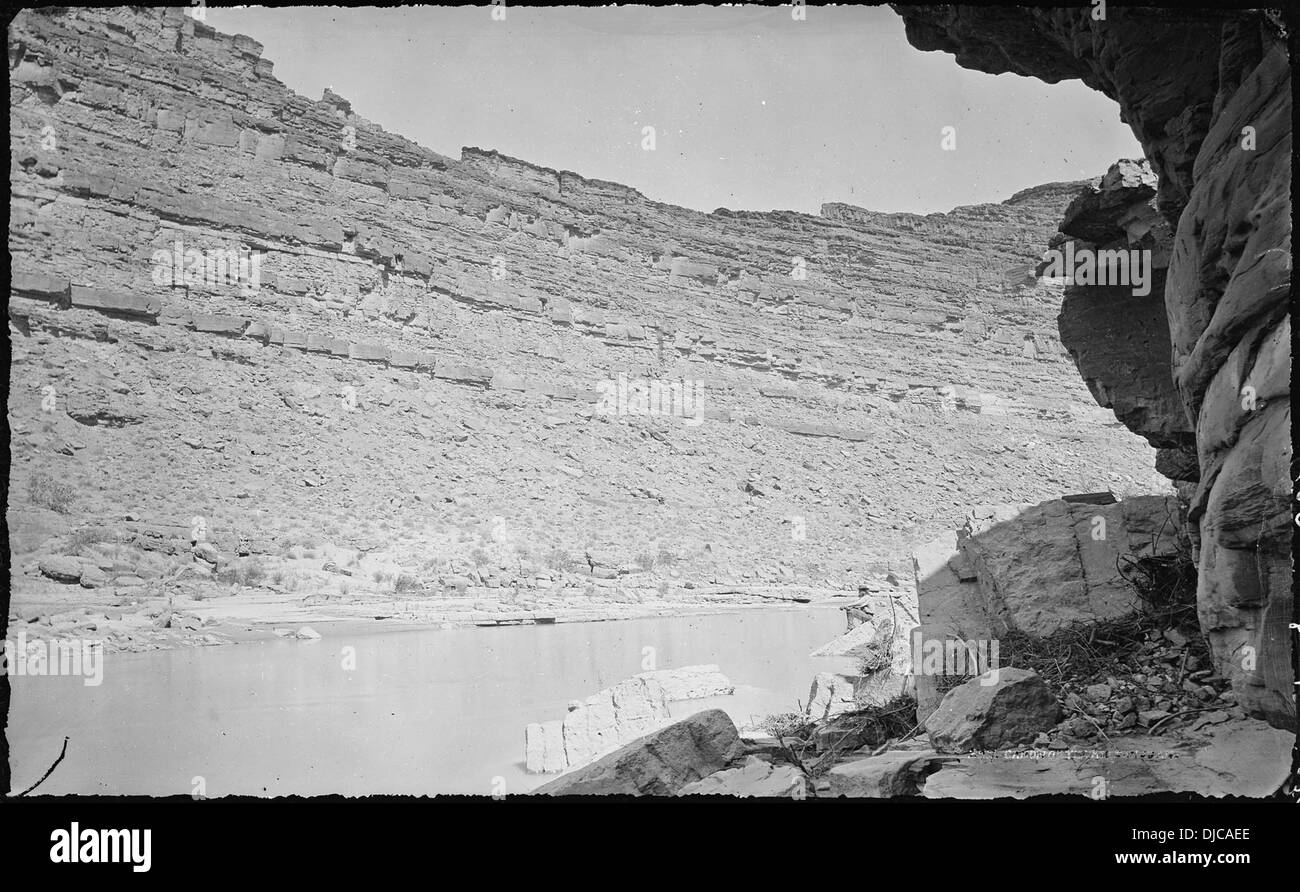 The Rio San Juan Canyon in San Juan County, Utah, is known for its ...
