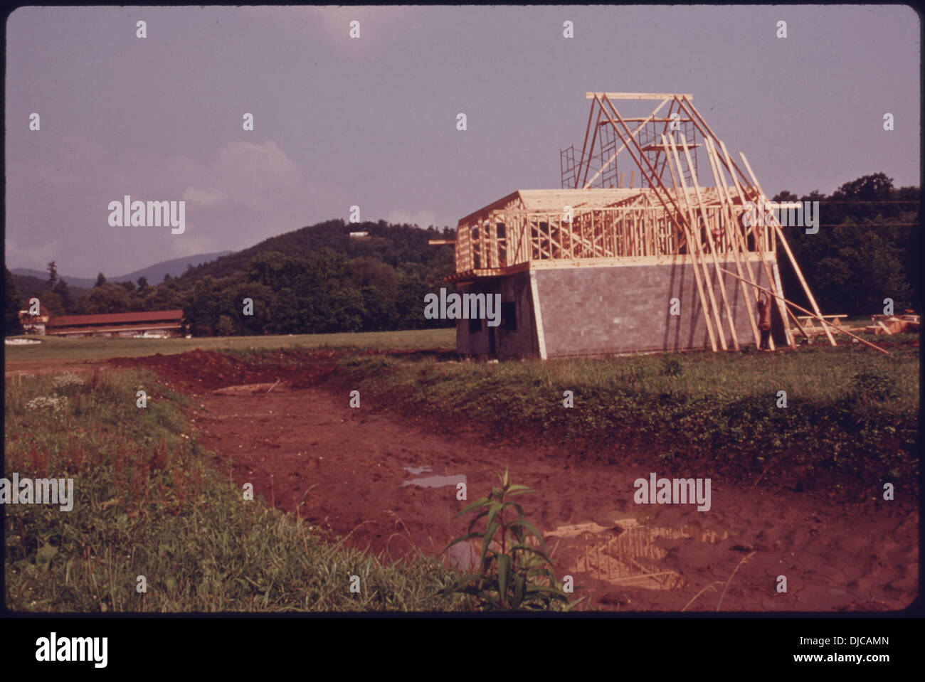 The first unit of a new alpine village is under construction near Helen ...