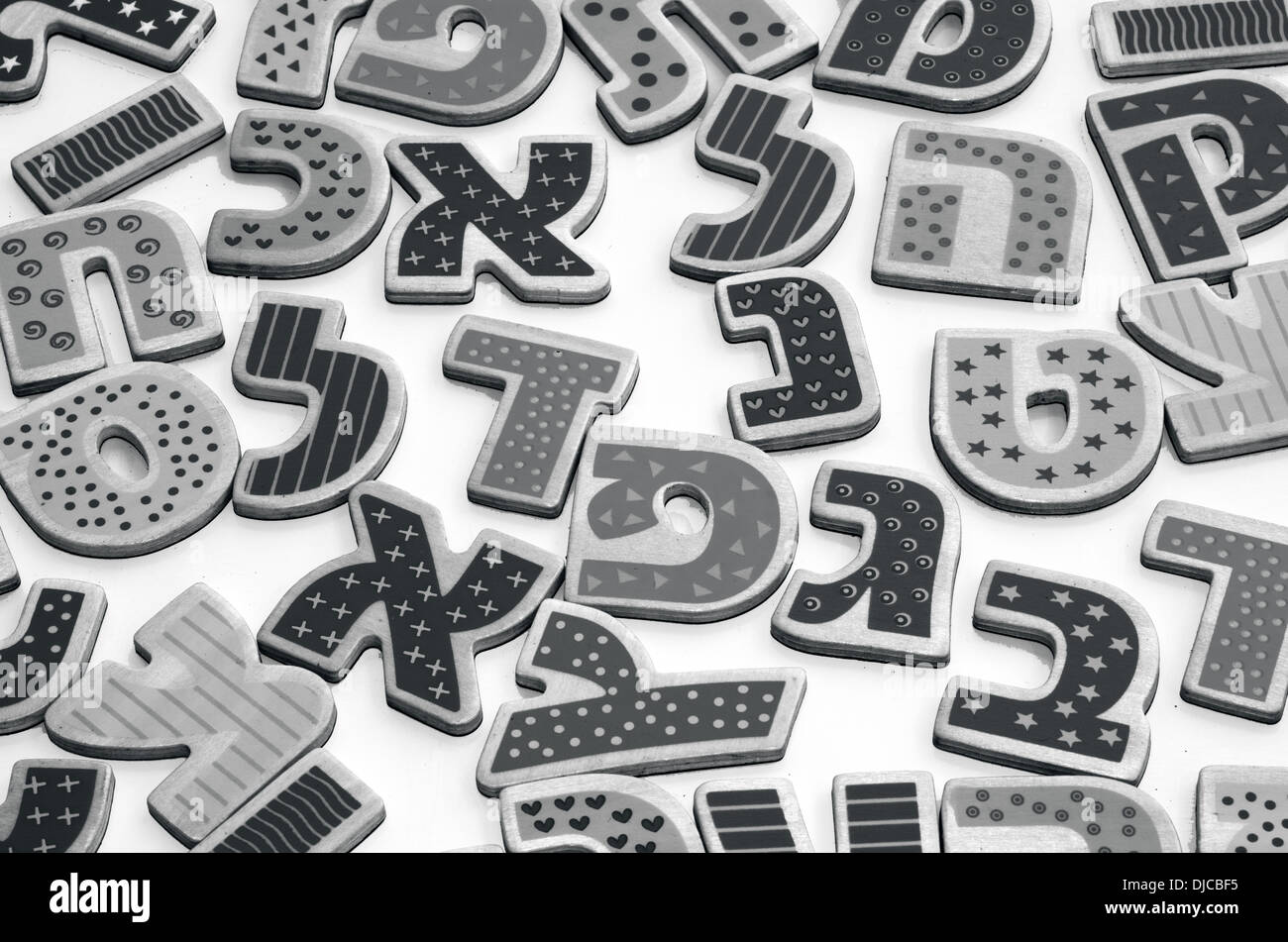 Bw Alphabet High Resolution Stock Photography and Images - Alamy