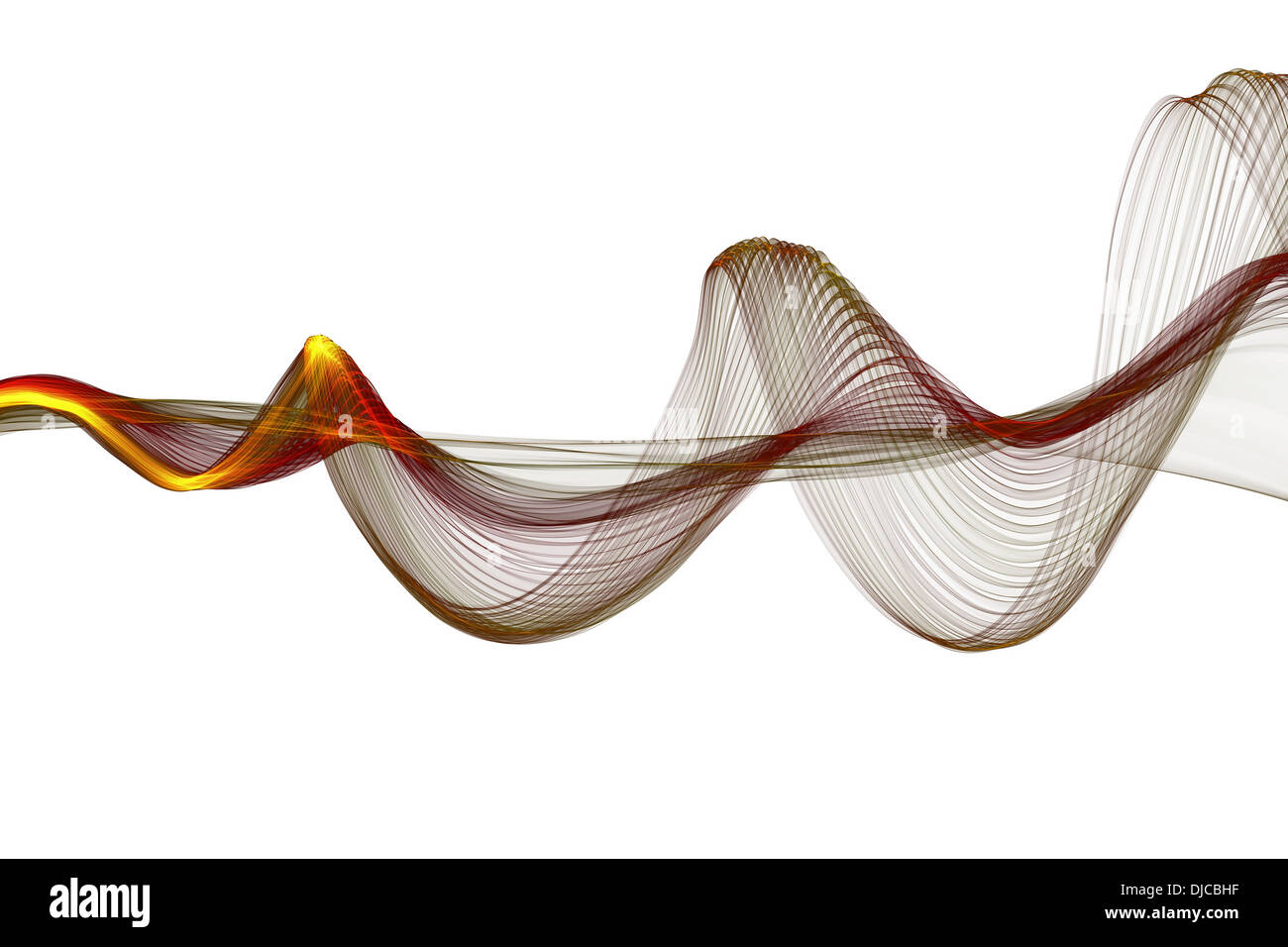 abstract colorful twisted waves Stock Photo - Alamy