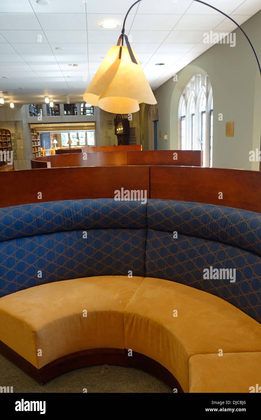 interior of Vassar College library New York Stock Photo - Alamy