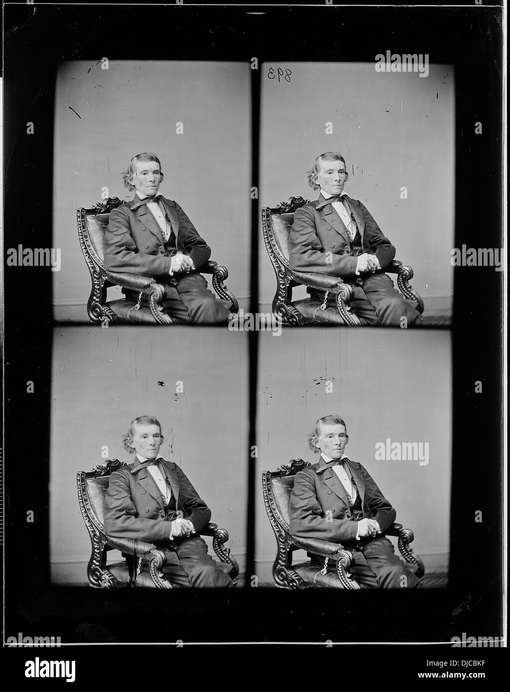 A portrait of Honorable Alexander H. Stephens, a prominent politician ...