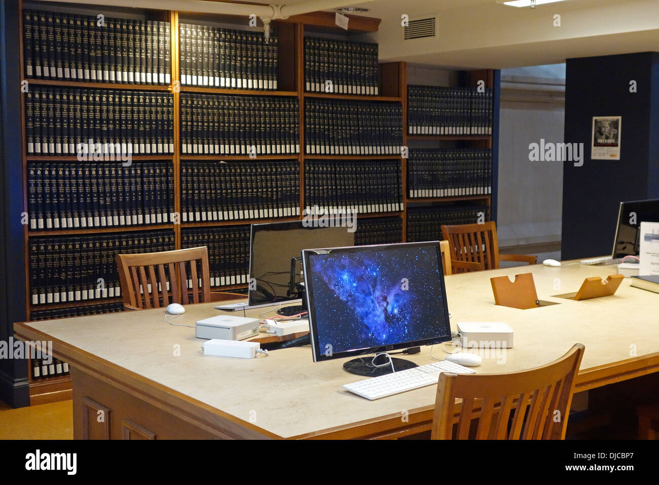 interior of Vassar College library New York Stock Photo - Alamy