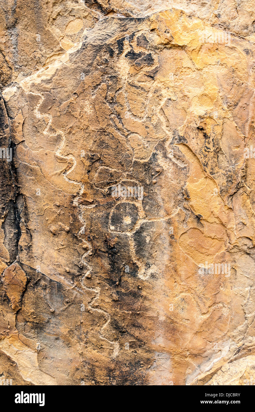 Indian rock art hi-res stock photography and images - Alamy