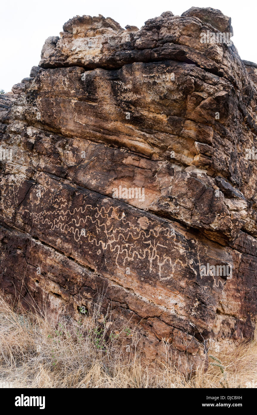 Indian rock art hi-res stock photography and images - Alamy