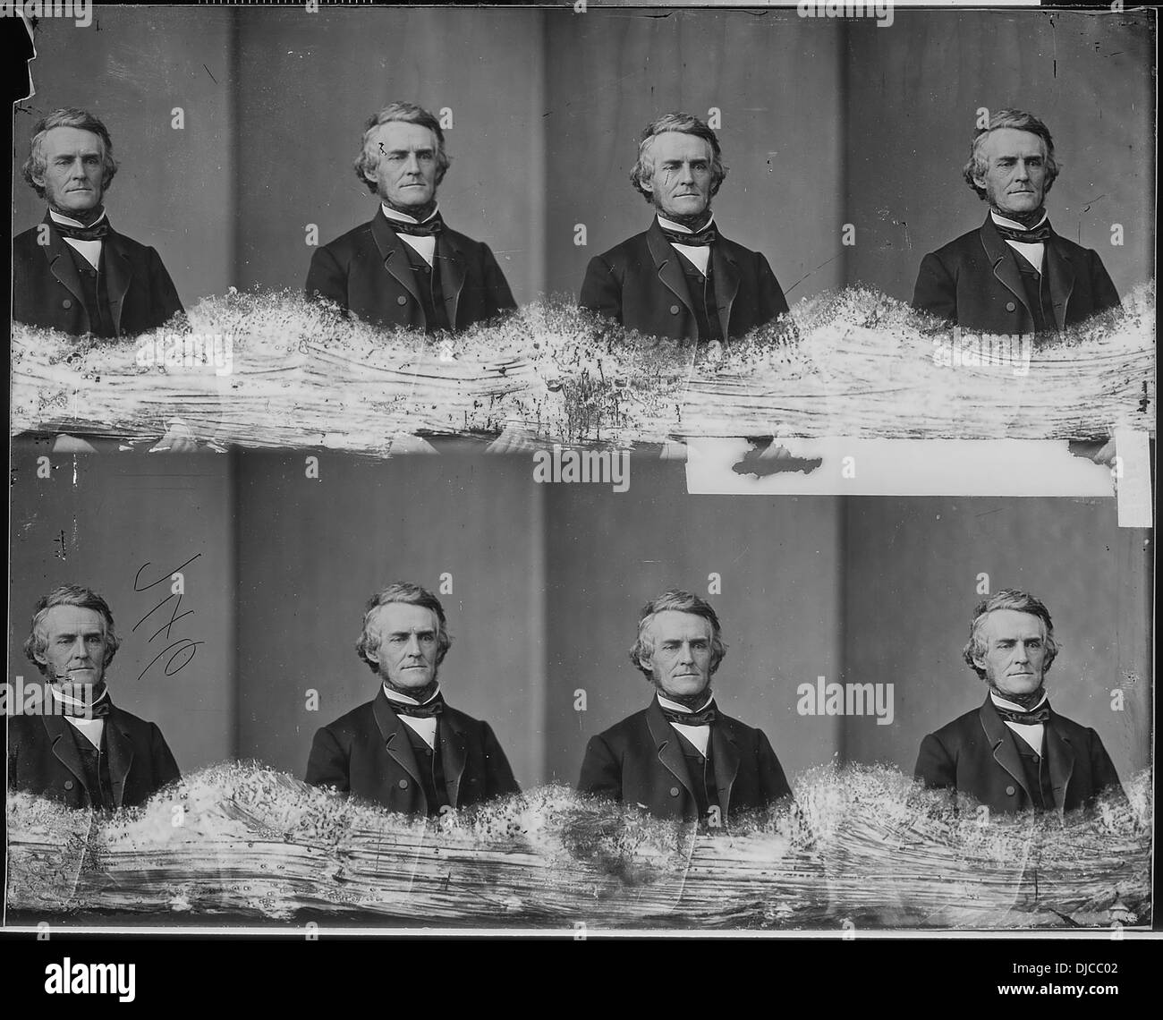 This image features a portrait of Hon. William Dennison, a prominent ...