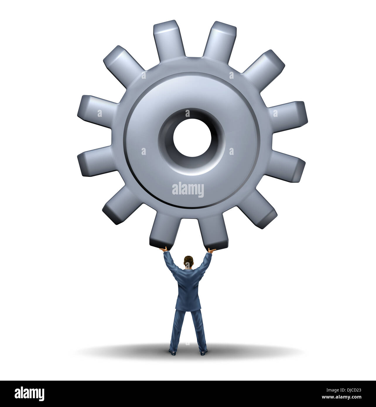 Gear up business Cut Out Stock Images & Pictures - Alamy