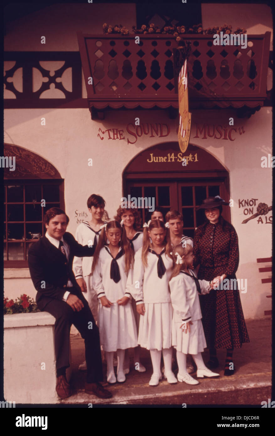The Von Trapp family, famous for their story portrayed in 'The Sound of ...