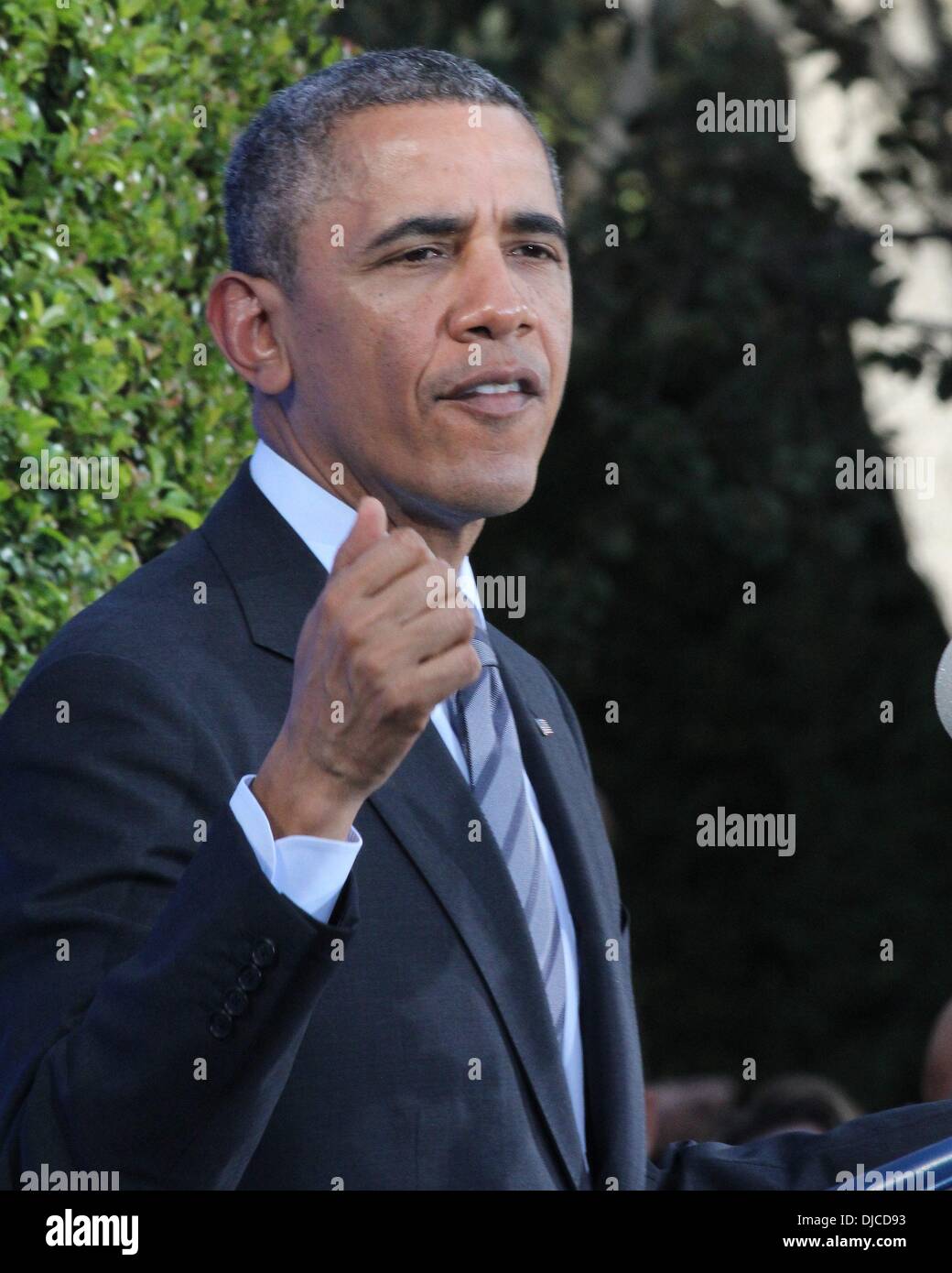 Los Angeles, California, USA. 26th Nov, 2013. President Barack Obama ...