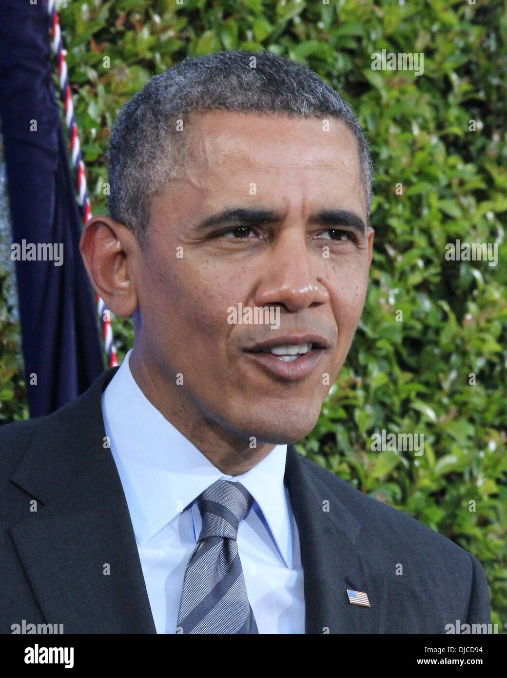 Los Angeles, California, USA. 26th Nov, 2013. President Barack Obama ...