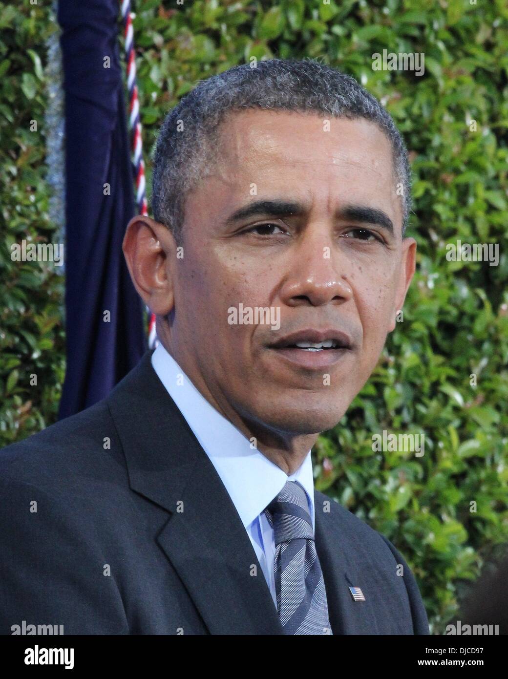 Los Angeles, California, USA. 26th Nov, 2013. President Barack Obama ...