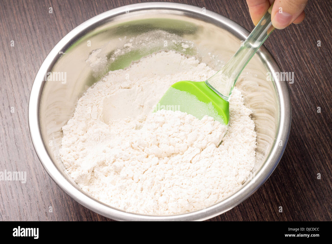 Flour mix on white hi-res stock photography and images - Alamy