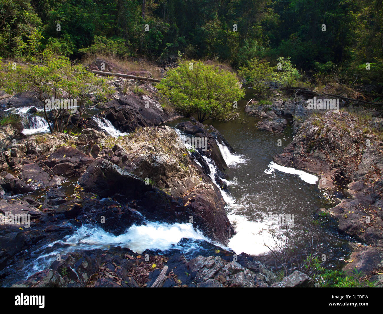 Kong Kaew Waterfall Stock Photo - Alamy