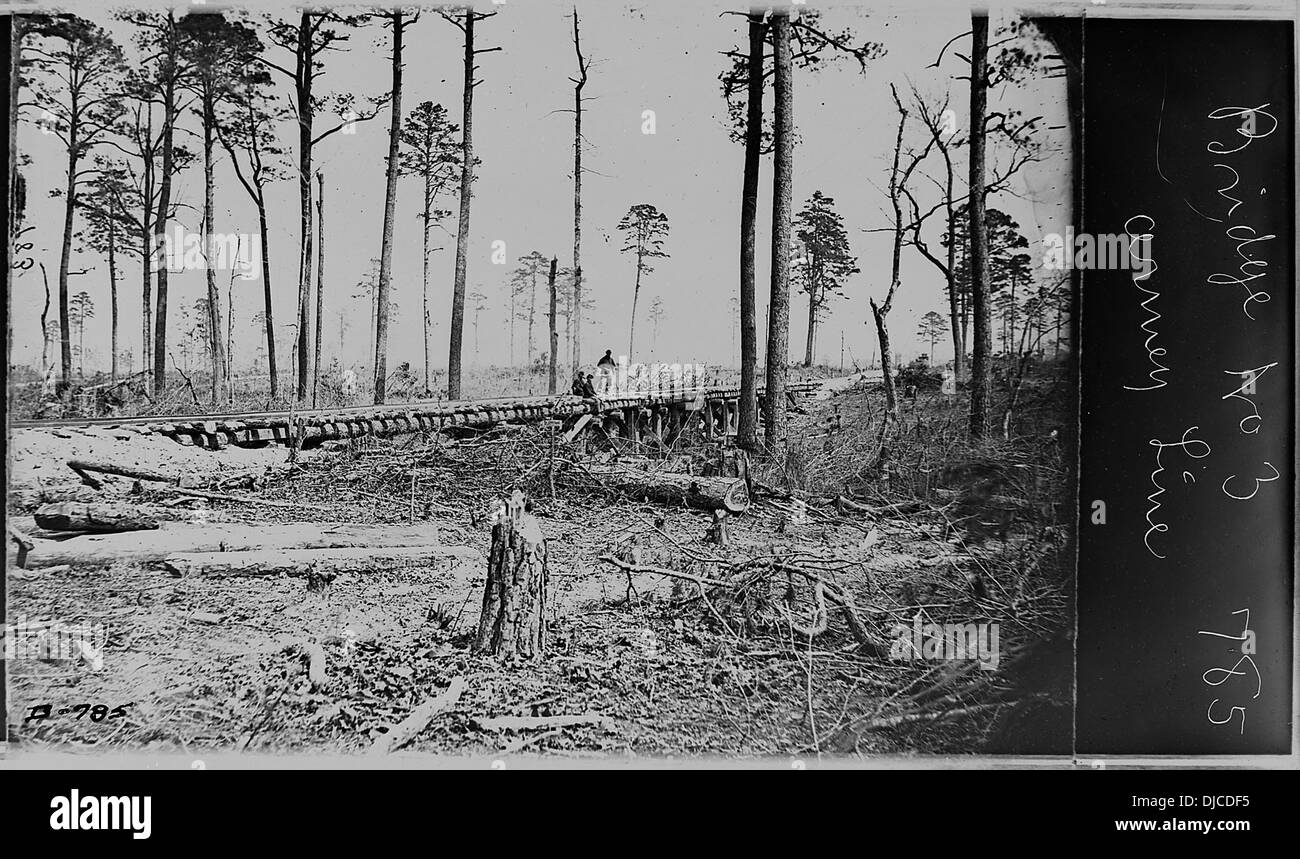This image depicts a U.S. military bridge, model 5E3 190, designed for ...