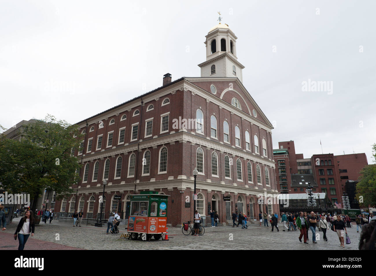 Faneuil Hall in Boston has served as a marketplace and meeting hall ...