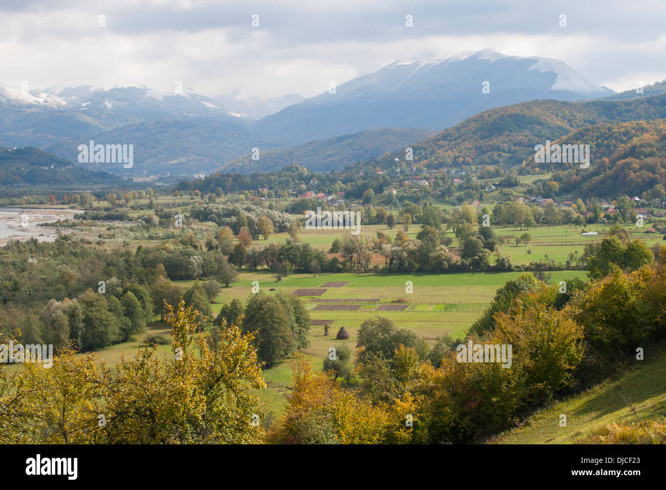 Montenegro, Tara River and countryside near Mojkovac Stock Photo - Alamy