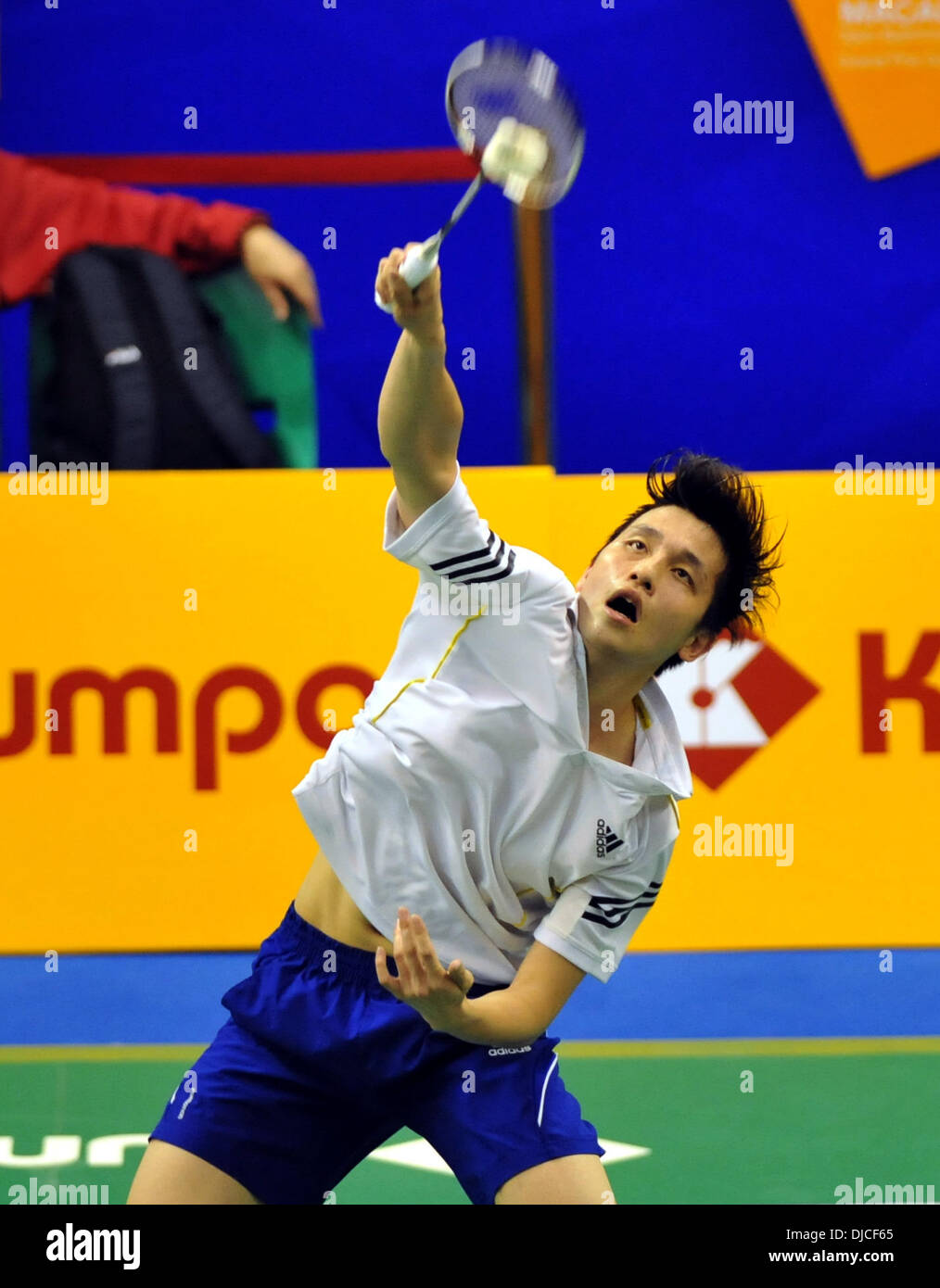 Macao, China. 27th Nov, 2013. Wong Wing Ki of China's Hong Kong ...