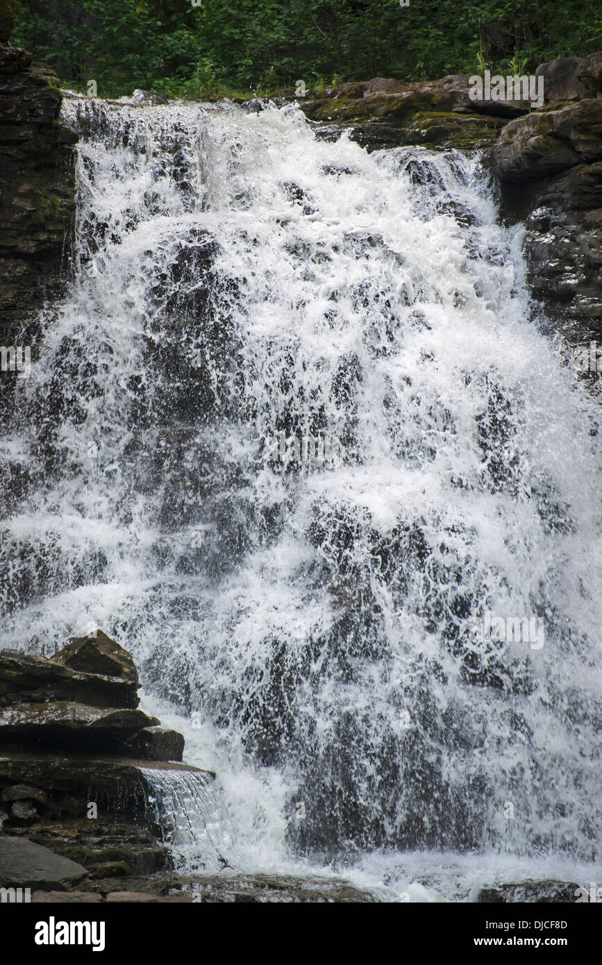 Dipper Falls; Kamloops, British Columbia, Canada Stock Photo - Alamy