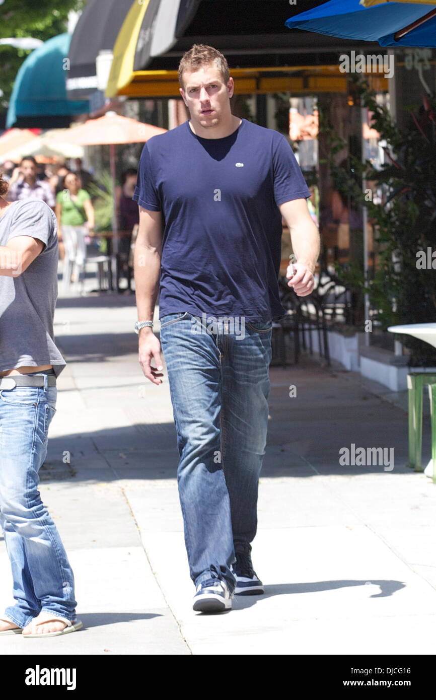 David Lee is seen out and about in Beverly Hills Los Angeles ...