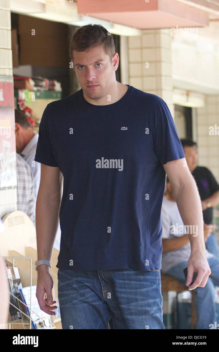 David Lee is seen out and about in Beverly Hills Los Angeles ...