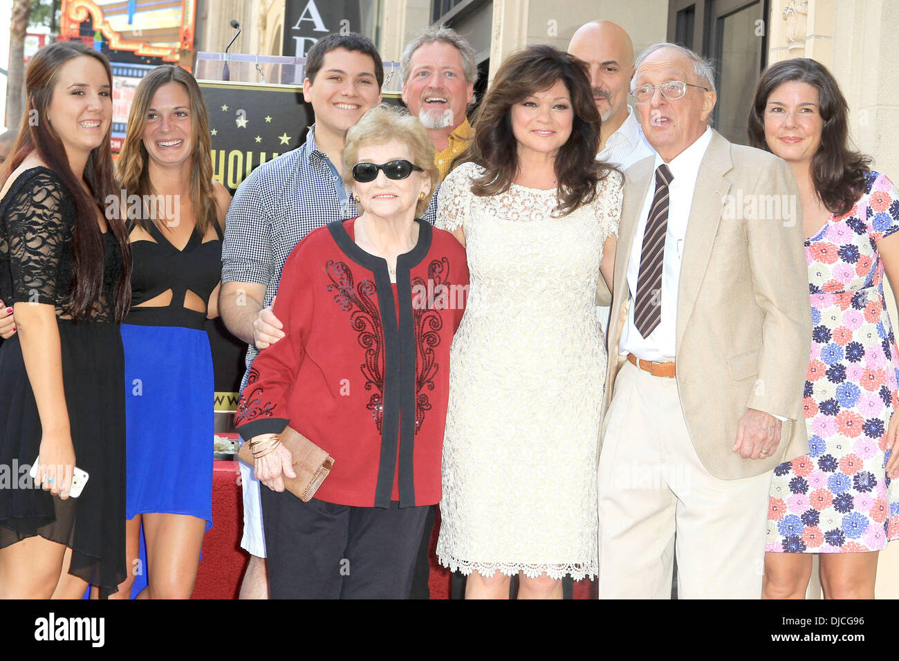 Valerie Bertinelli with her Family Valerie Bertinelli is honored with ...