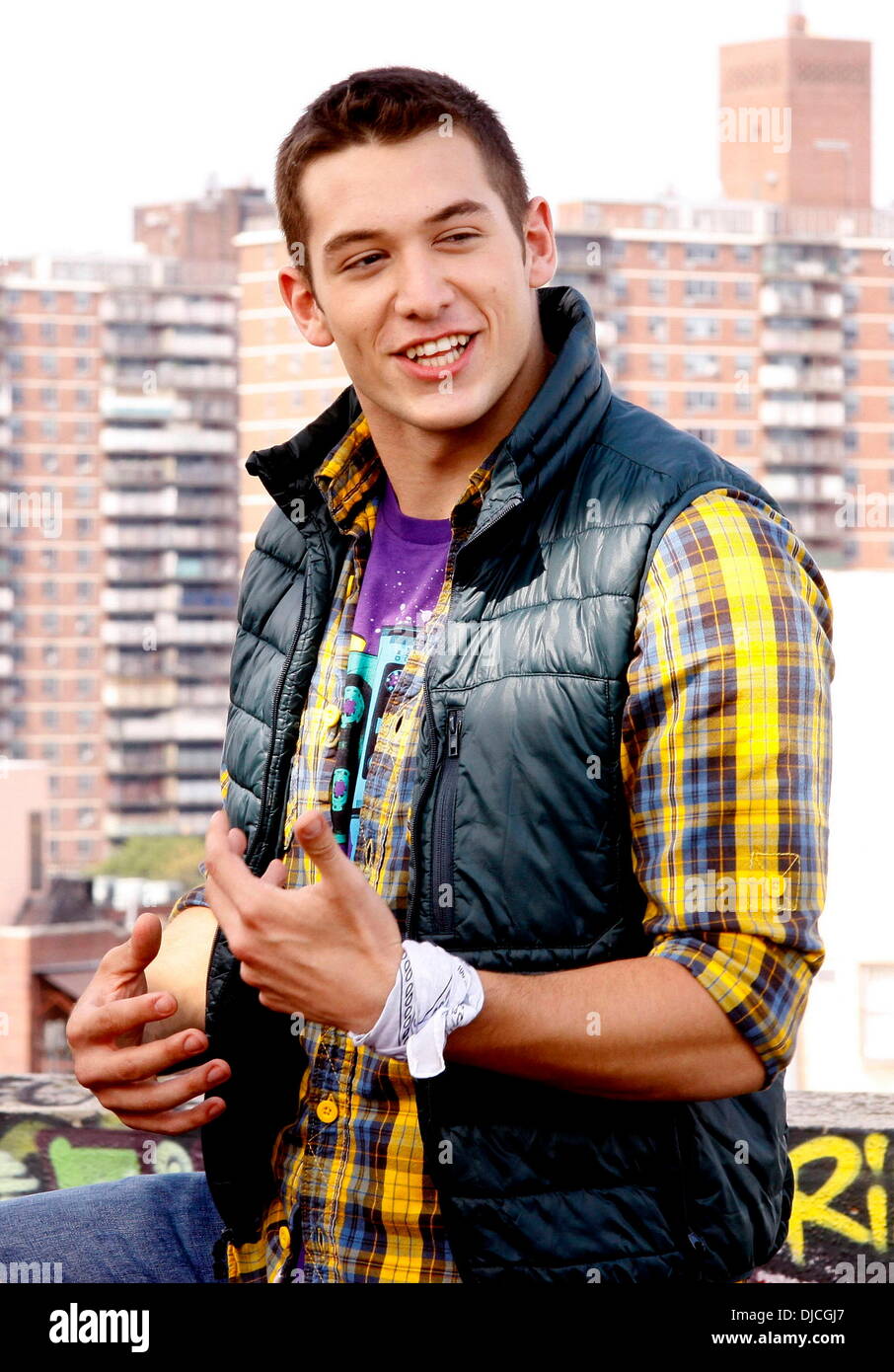 Casey Garvin The cast of the Off-Broadway musical ‘Bare’ at a special ...