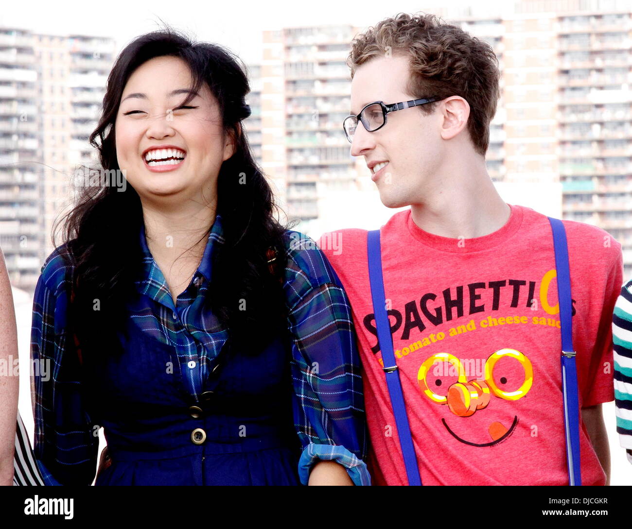 Alice Lee and Alex Wyse The cast of the Off-Broadway musical ‘Bare’ at ...