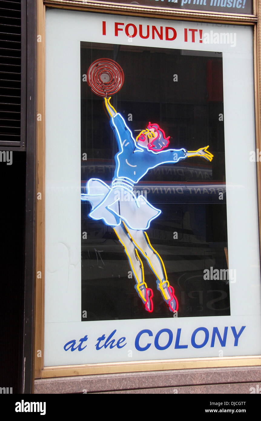 The famed store Colony Music, which caters to theatre performers ...