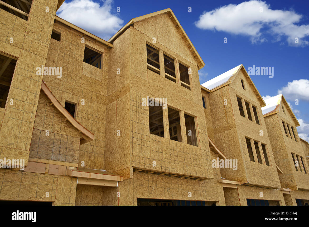 Multi Family Home Under Construction - Town Homes Under Development ...