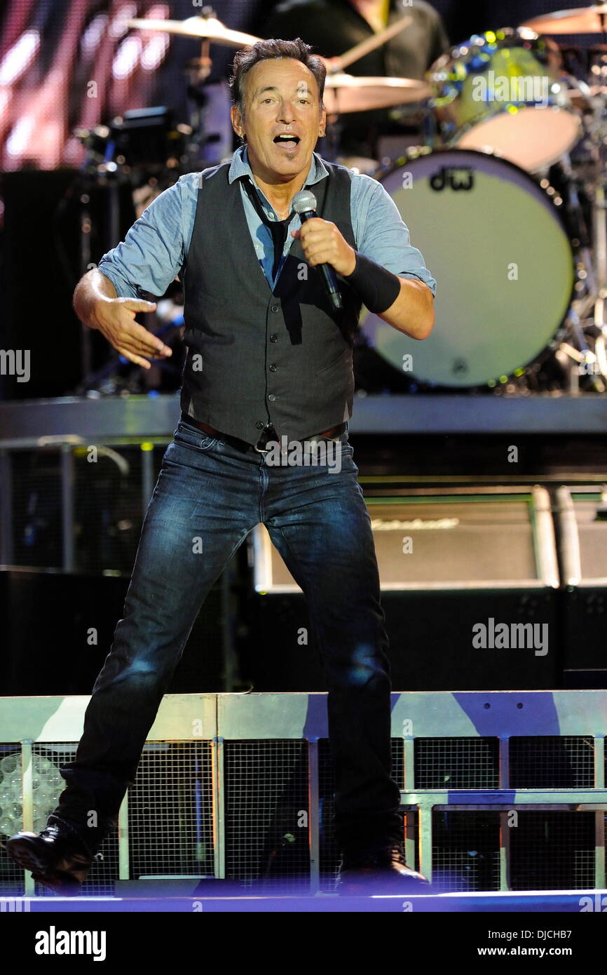 Bruce Springsteen and The E Street Band perform live at the Roger ...