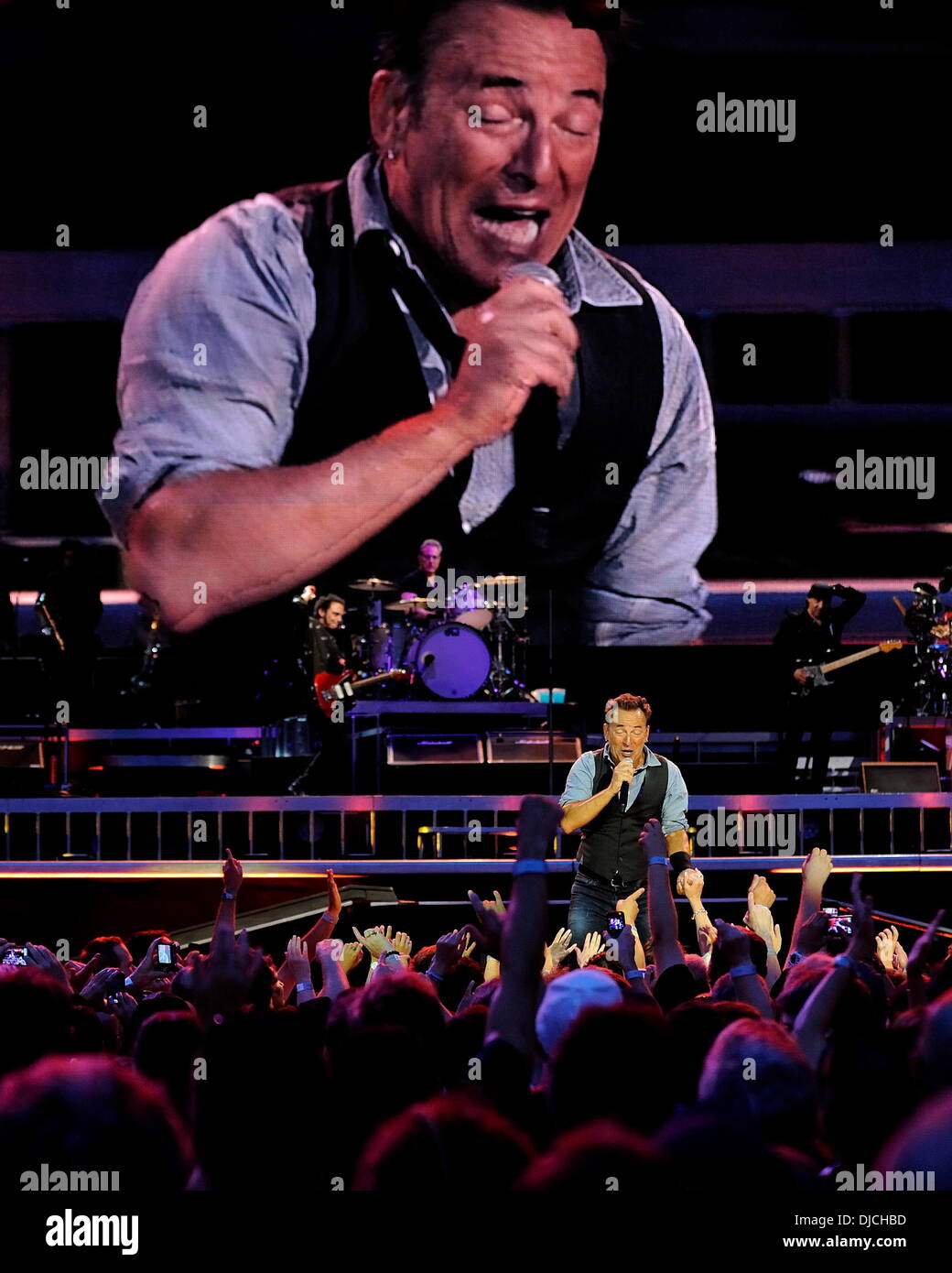 Bruce Springsteen and The E Street Band perform live at the Roger ...