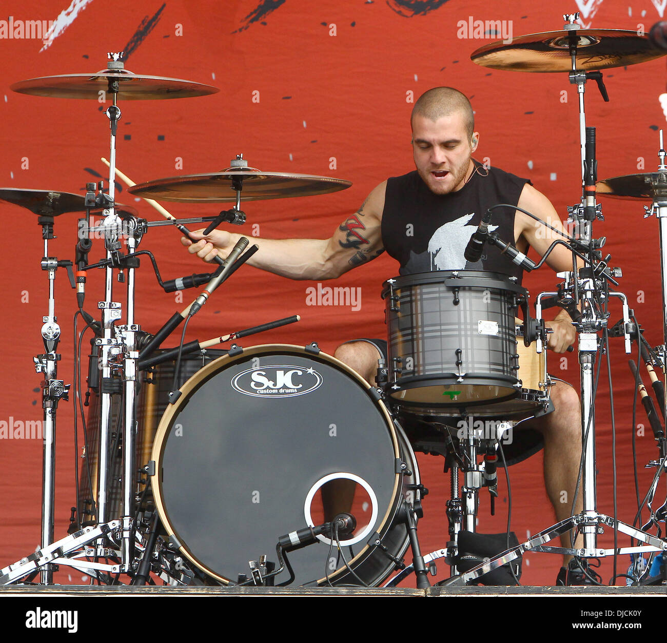 Rian Dawson, of All Time Low Reading Festival 2012 - Performances - Day ...
