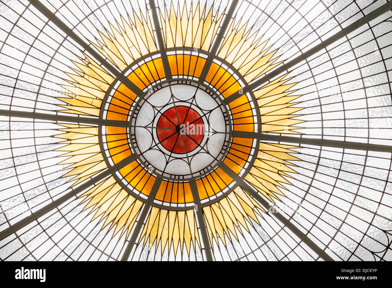 England, London, Hampstead, Keats House, Keats House Library, Skylight ...