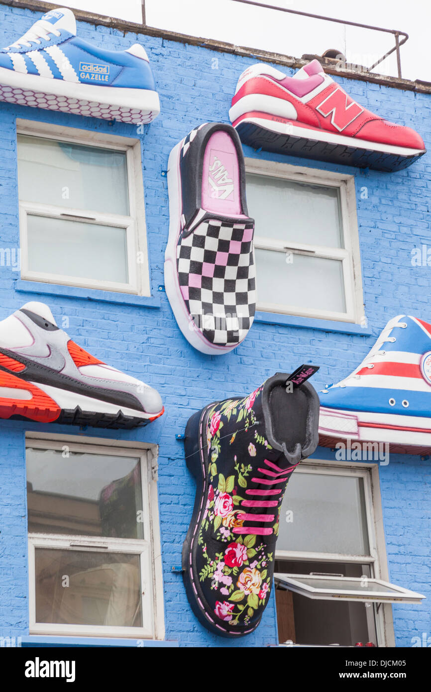 England, London, Camden, Colourful Shop Fronts Stock Photo - Alamy