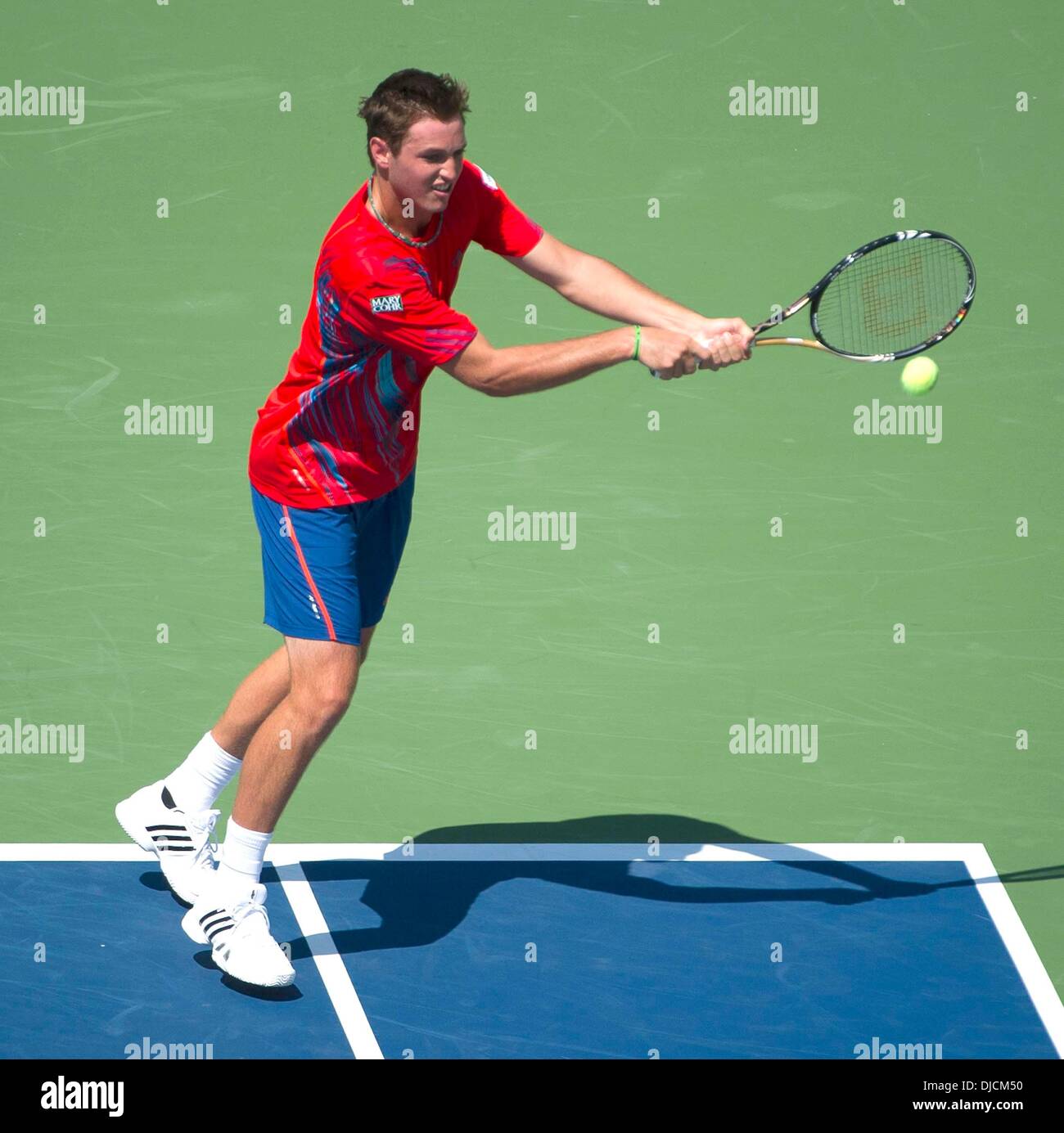 US Open 2012 Andy Roddick (USA) vs. Rhyne Williams (USA) wins with a ...