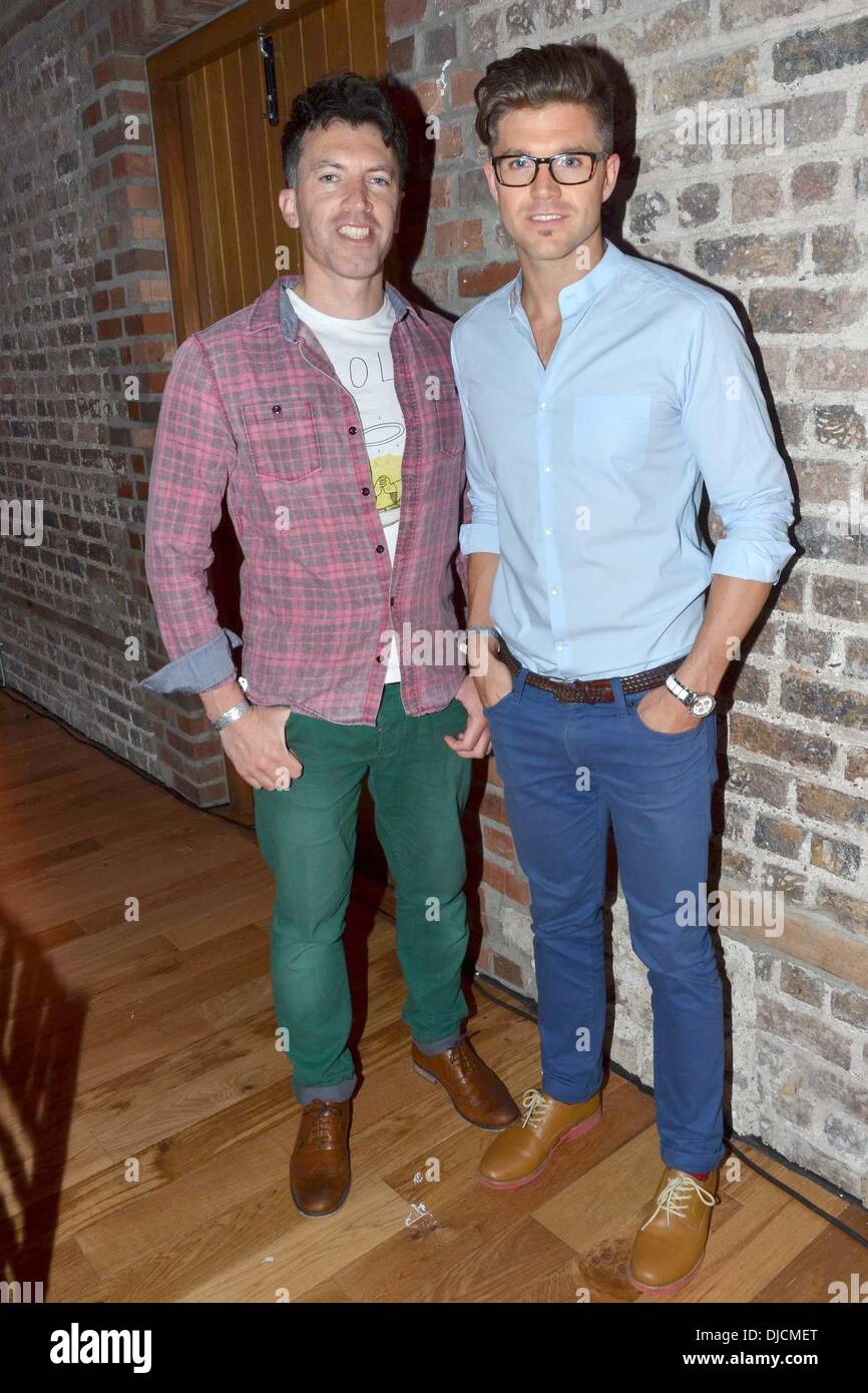 Aidan Harney, Darren Kennedy Guests arrive at the Awear Autumn/Winter ...
