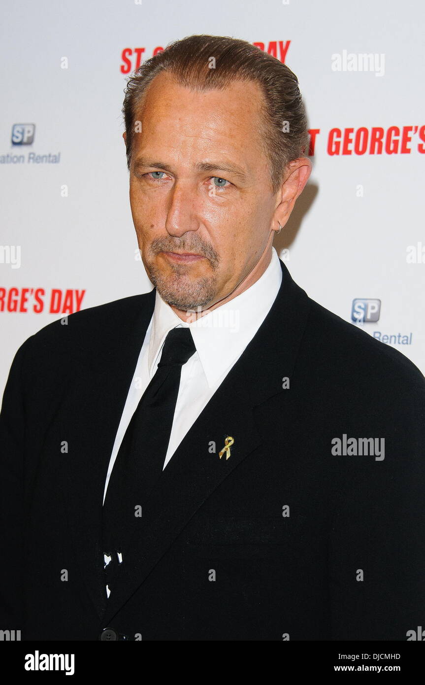 Vincent Regan The World Premiere of St. George's Day held at the Odeon ...