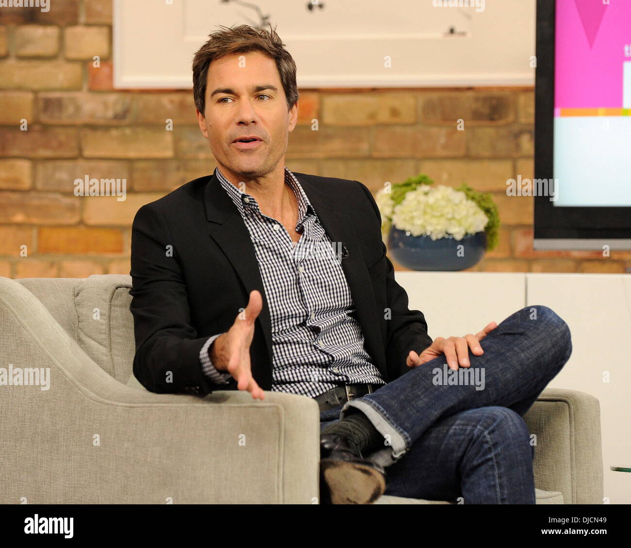 Eric McCormack appears on 'The Marilyn Denis Show' to promote his new ...