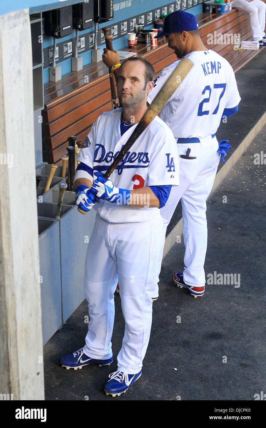 Adam Kennedy Bark in the Park held at Dodger Stadium Los Angeles ...