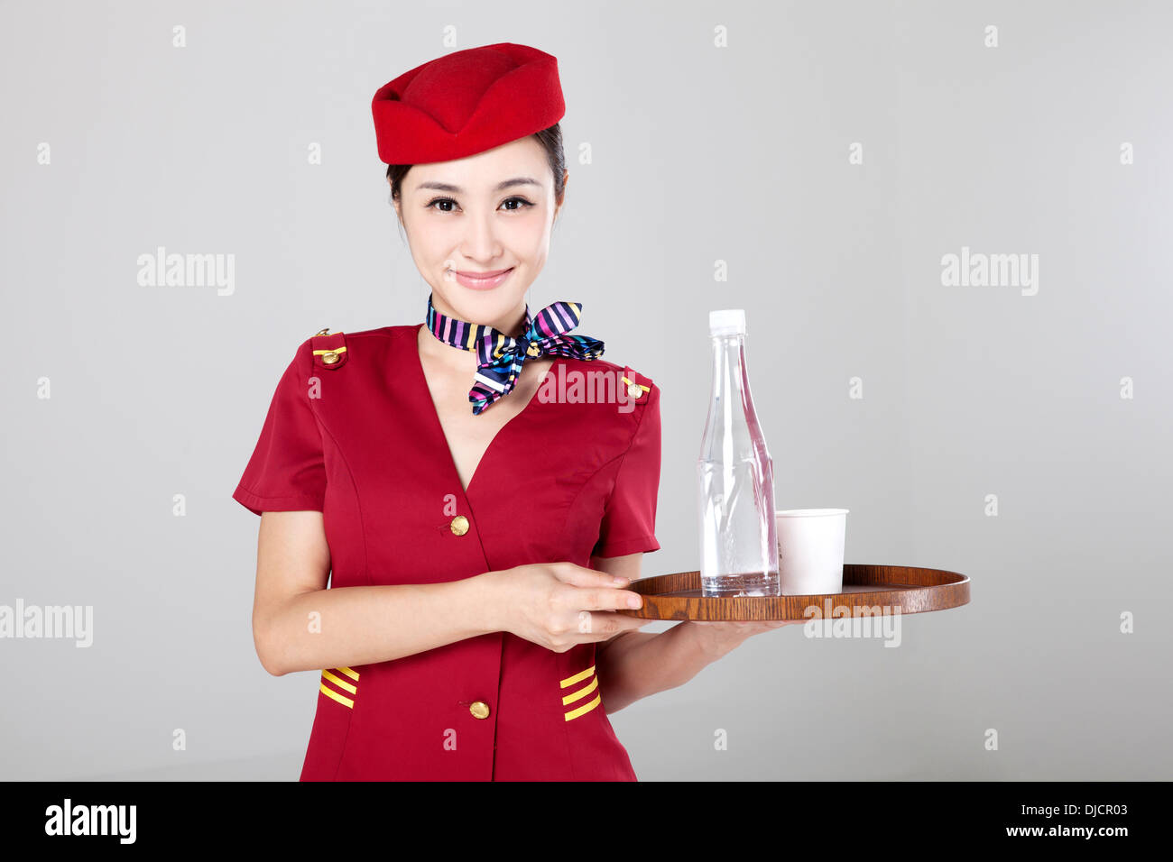 Airline Stewardess,Flight Attendant,Air Host,Cabin Crew Stock Photo - Alamy