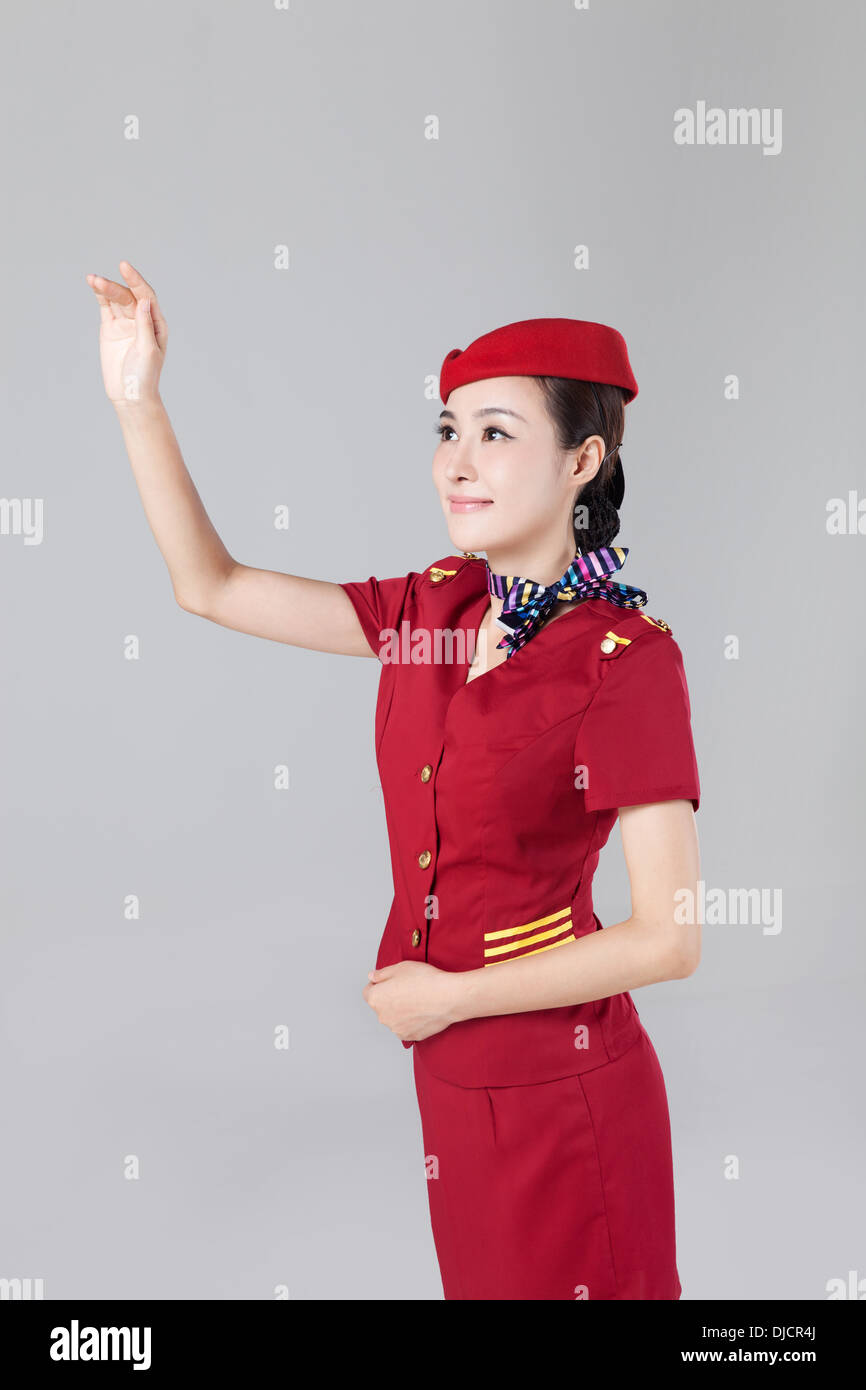 Stewardess hi-res stock photography and images - Alamy