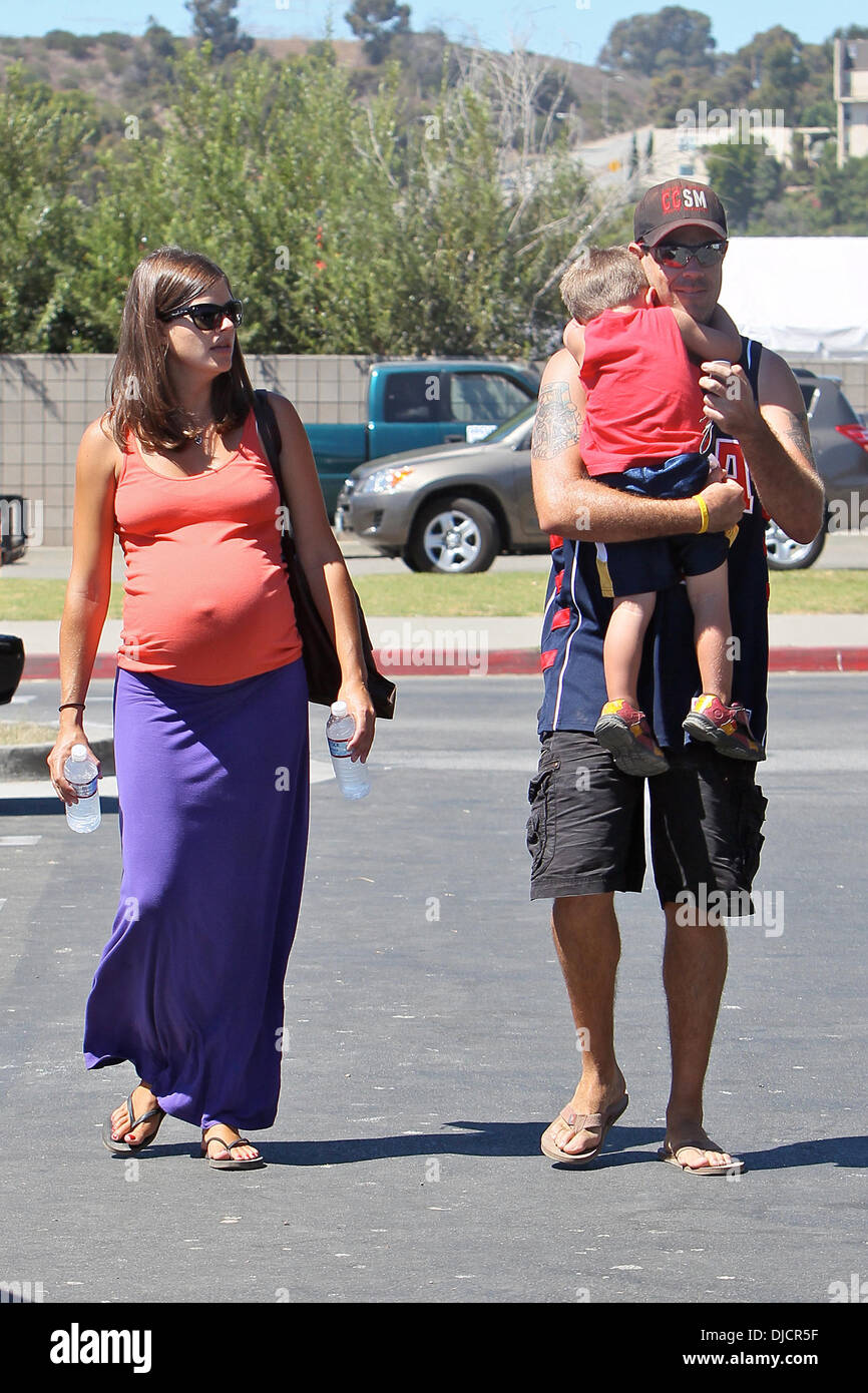 Carson daly with son jackson hi-res stock photography and images - Alamy
