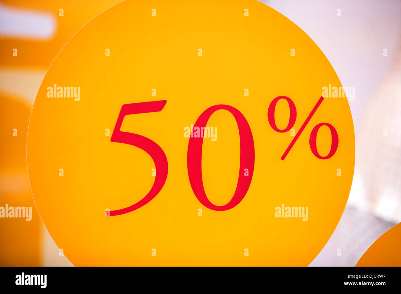 Special offer retail sign Stock Photo - Alamy