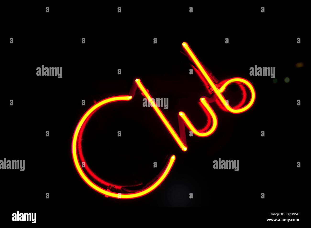 Neon disco sign hi-res stock photography and images - Alamy